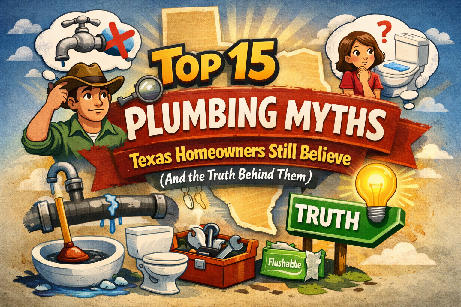 Top 15 Plumbing Myths Texas Homeowners Still Believe (And the Truth ...